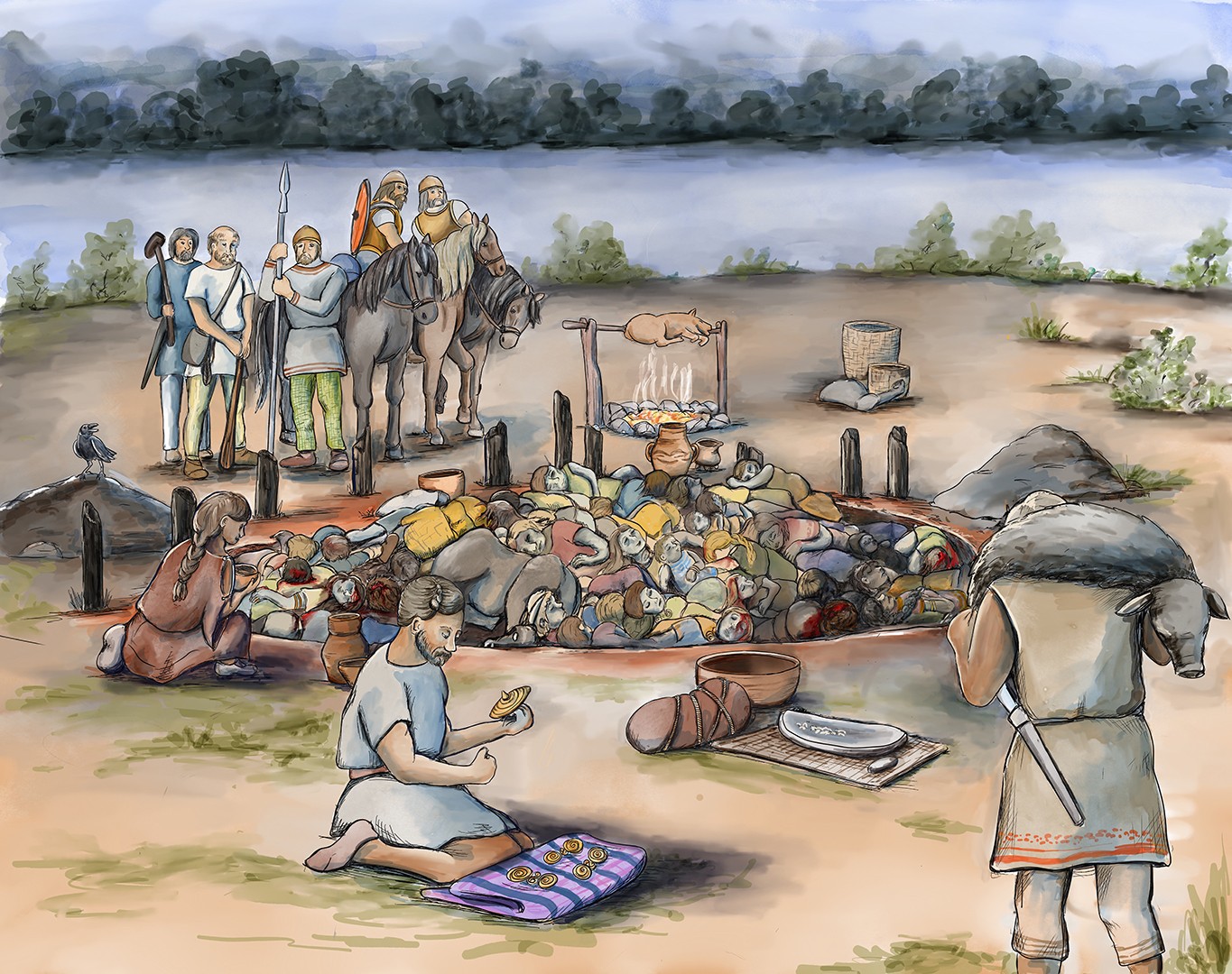 Mass killing uncovered at ancient burial site | News | The University ...
